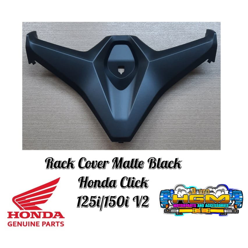 RACK COVER, MATTE BLACK HONDA CLICK 125i V2 GAME CHANGER | 81131-K59 ...