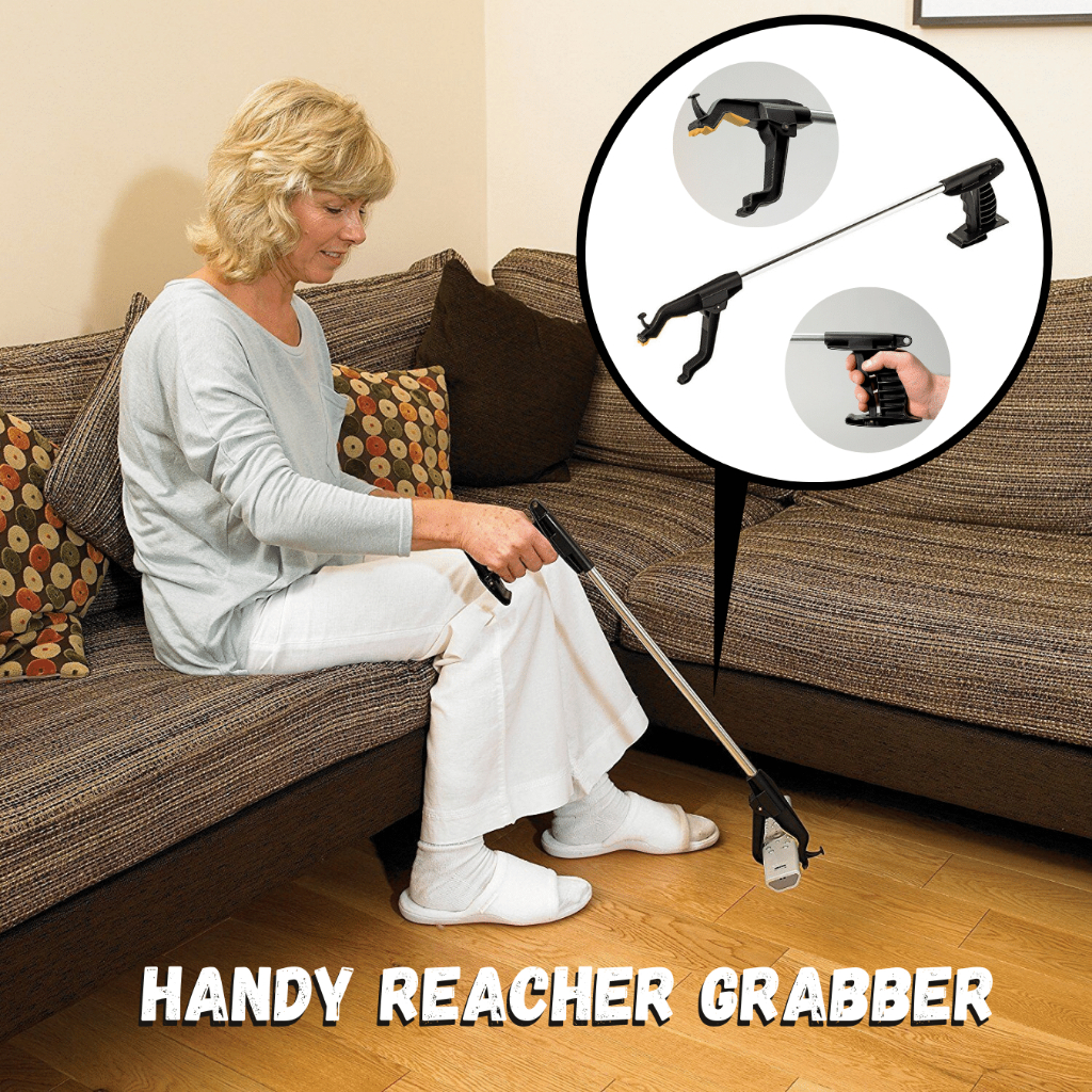 WELLNESSPLUS Handy Reacher Grabber Helping Hand for Elders, PWD ...