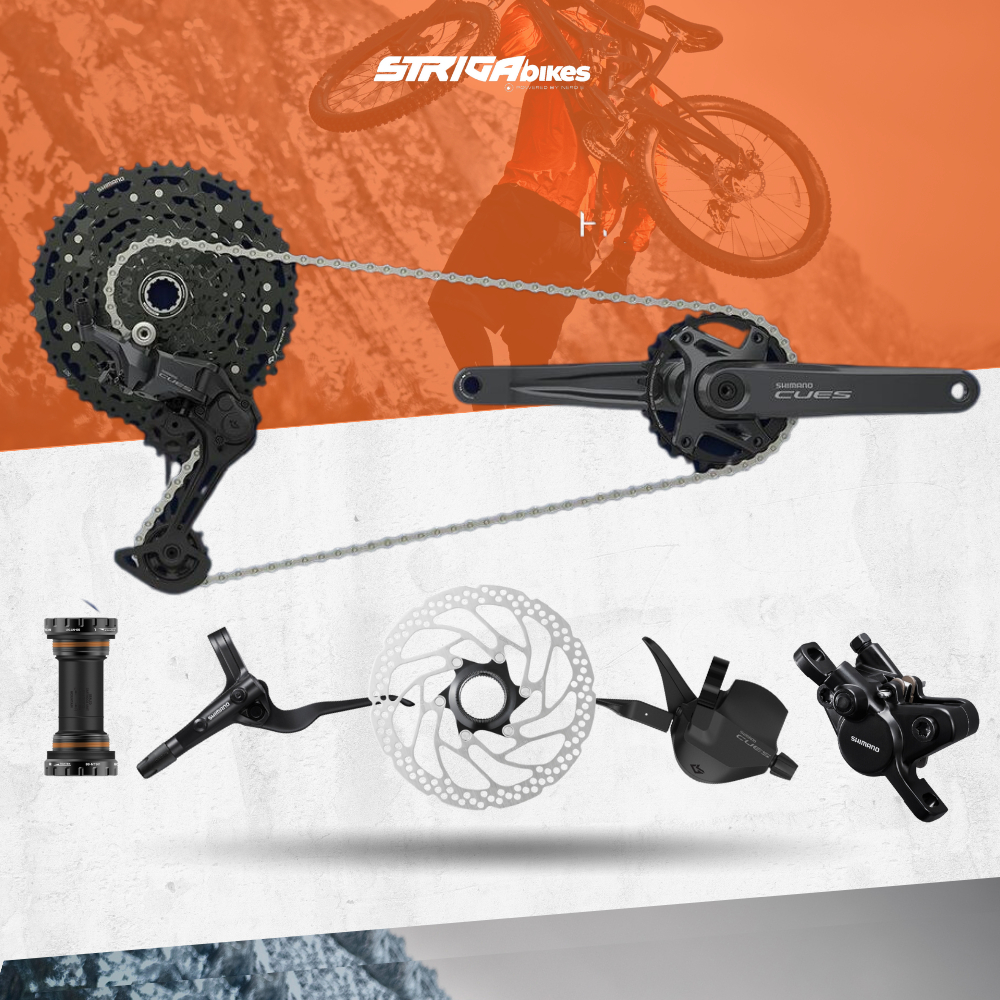 Shimano CUES U6000 MTB Groupset 1x11 Speed Hydraulic Centerlock | Shopee Philippines
