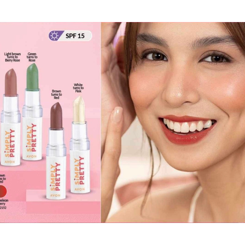 Avon Simply Pretty Magic Lipsticks 4g / Magic Lip balm | Shopee Philippines