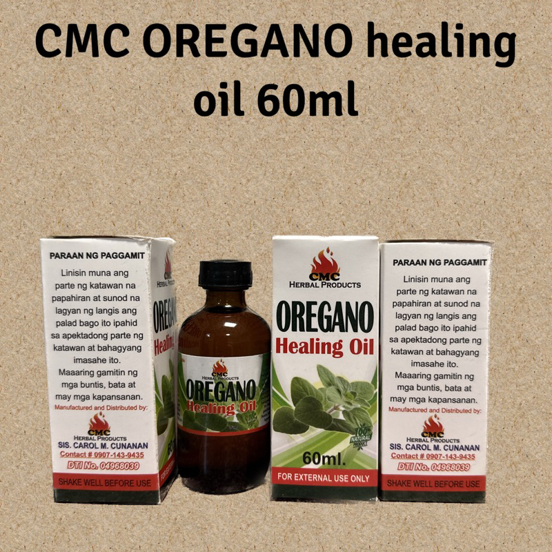 CMC OREGANO OIL healing oil | Shopee Philippines