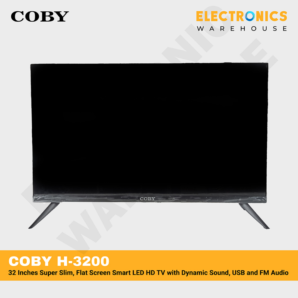 COBY H-3200, 32 Inches Super Slim, Flat Screen Smart LED HD TV with ...