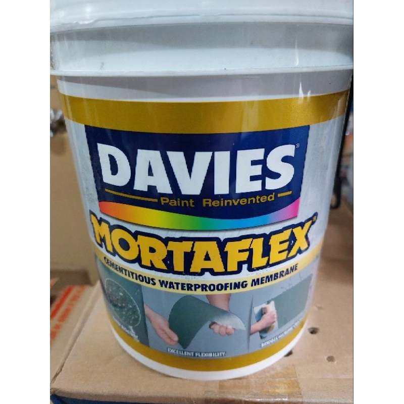 Davies 4L Mortaflex Cementitious Waterproof Membrane Water Based ...
