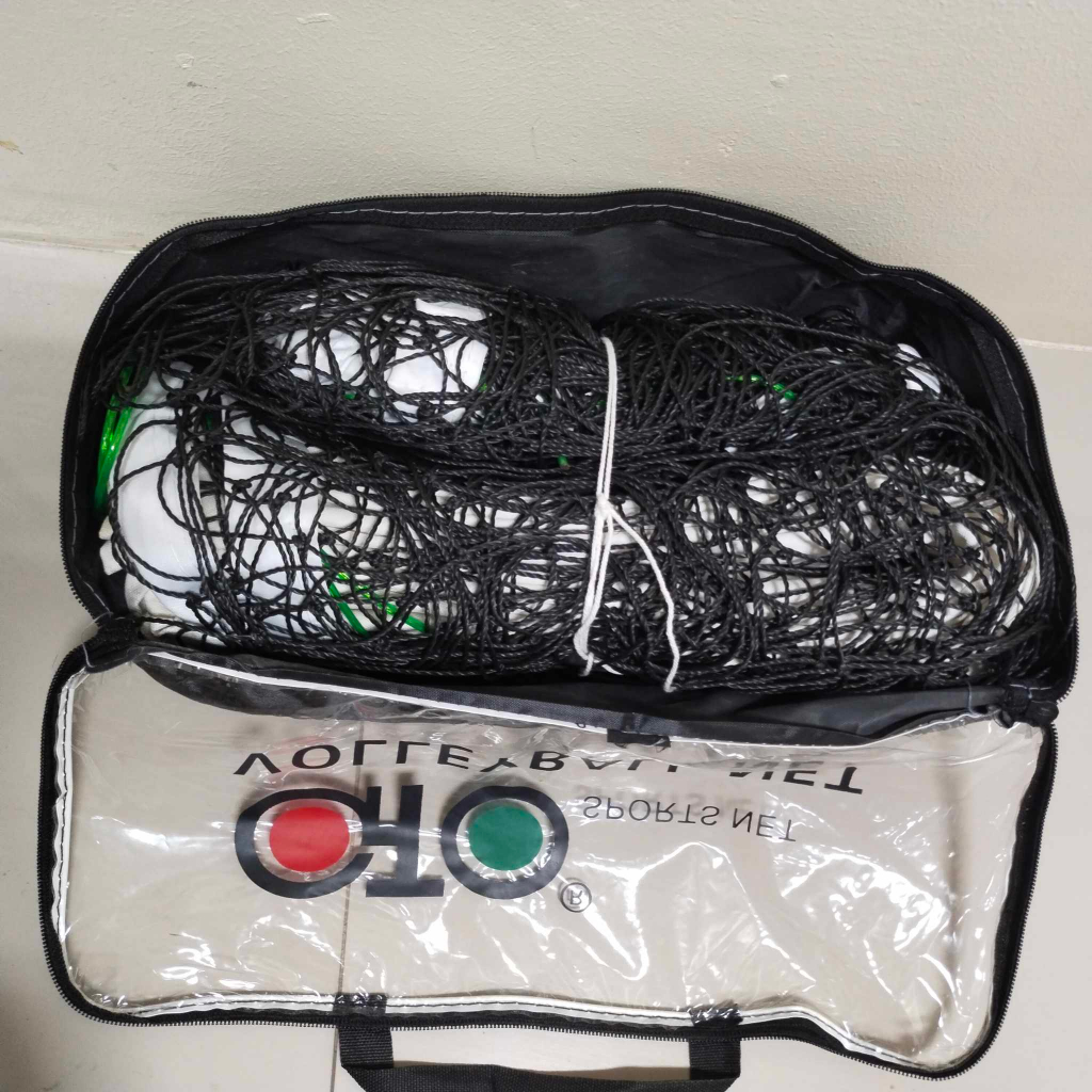 Volleyball Net W/ BAG GTO Tournament HEAVY DUTY Black ( BRAND NEW W ...
