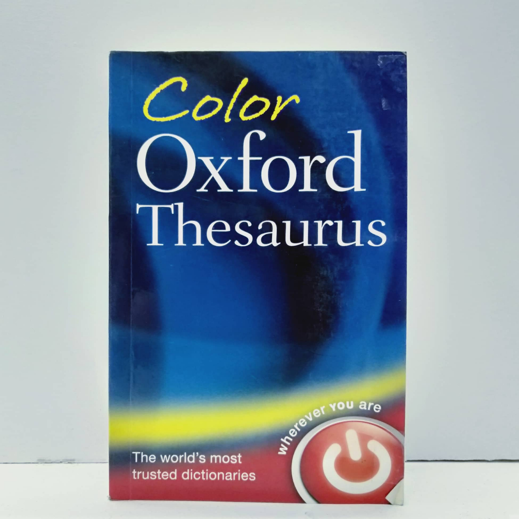 COLOR OXFORD THESAURUS 3rd Edition (SOFTCOVER) by Maurice Waite (Editor ...