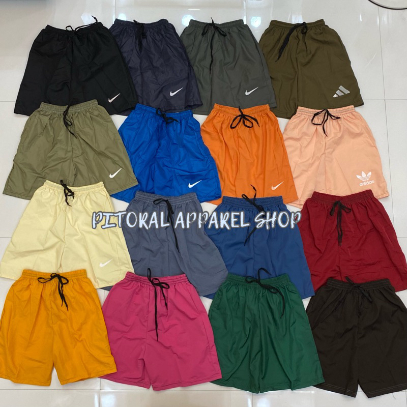 10pcs Taslan Short with side Pocket | Shopee Philippines