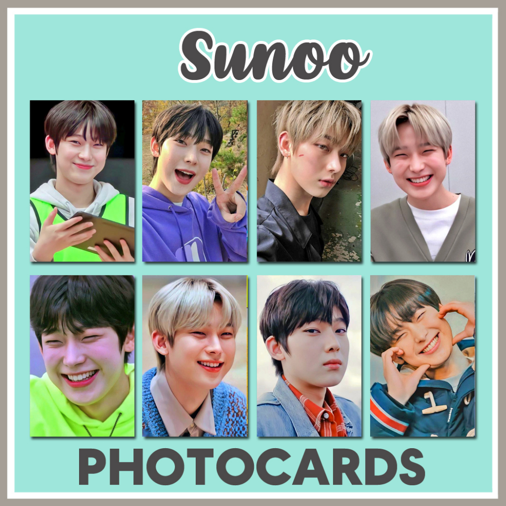 Sunoo Kim Photocards (400 GSM) | Shopee Philippines