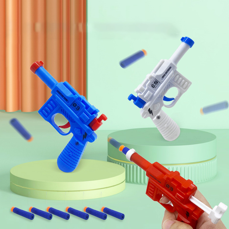 Shooting Suction Cup Guns Soft Sponge Bullets Toy Kid Toy Eva Bullet ...