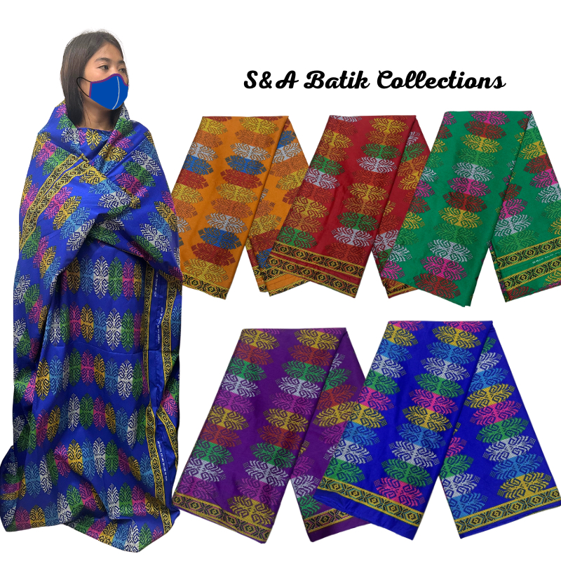 D-10 PRINCESS ETHNIC DESIGNS MALONG/BLANKET/KUMOT DOUBLE SIZE | Shopee ...