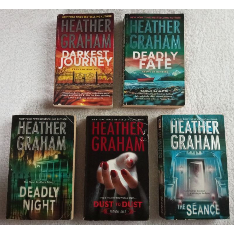 HEATHER GRAHAM Books - HORROR Books, PARANORMAL MYSTERY, Horror ...