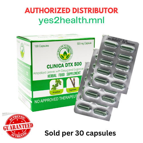 30 capsules Clinica DTX 500 | Shopee Philippines
