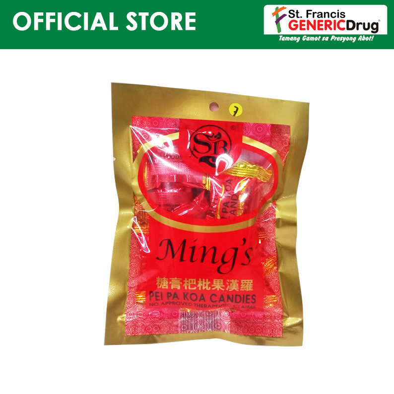Ming's Pei Pa Koa Candies (60g / 120g) | Shopee Philippines