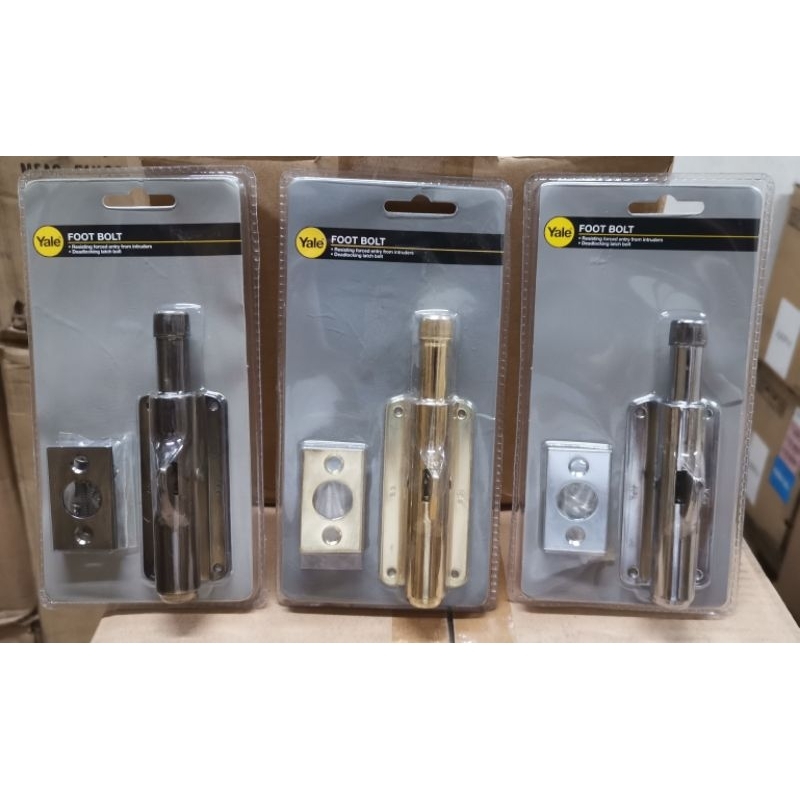 Yale Foot Bolt 4" V1031 US3 / V1031 US26 / V1031 Us5 | Shopee Philippines
