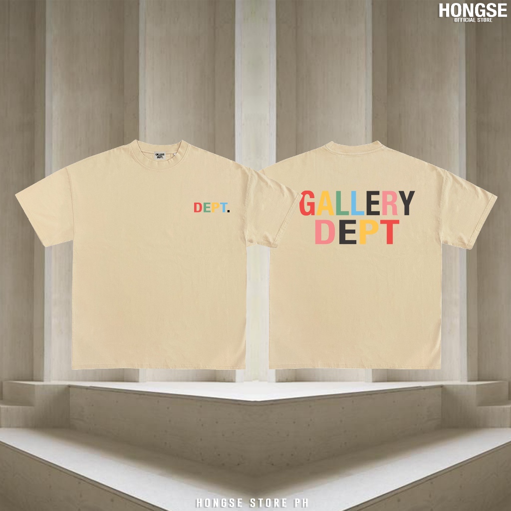 COLORFUL GALLERY DEPT HIGH STREET OVERSIZE PREMIUM SHIRT HIGH QUALITY TSHIRT HYPEBEAST | Shopee ...