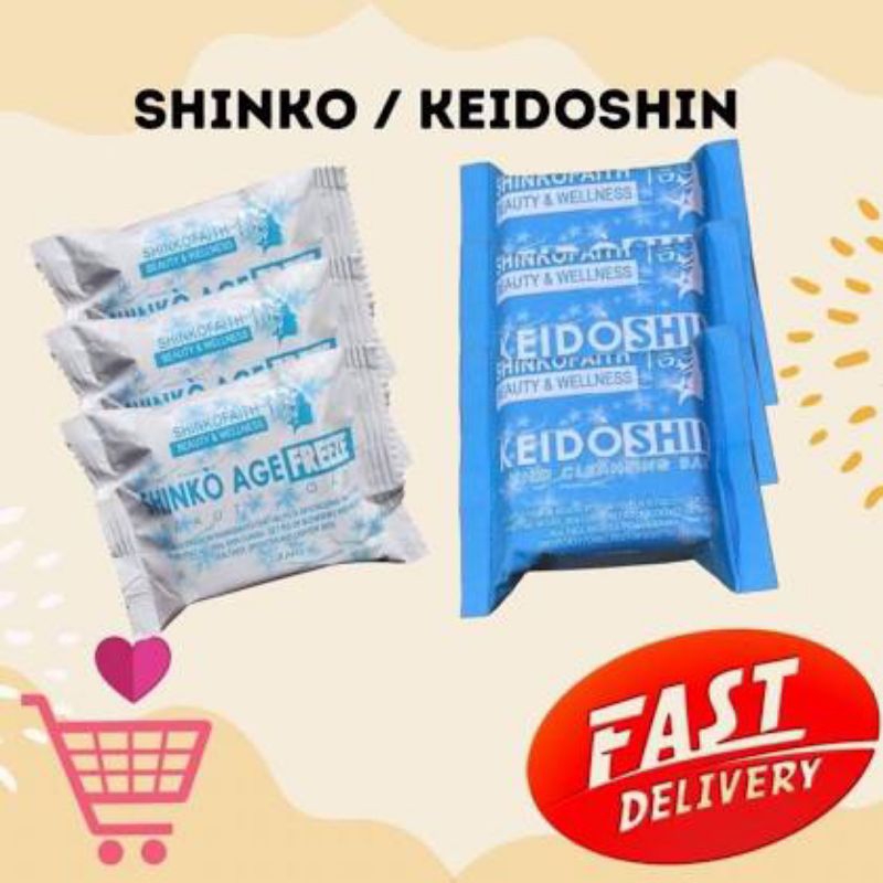 Shinko Age Freeze and Keidoshin Soap | Shopee Philippines