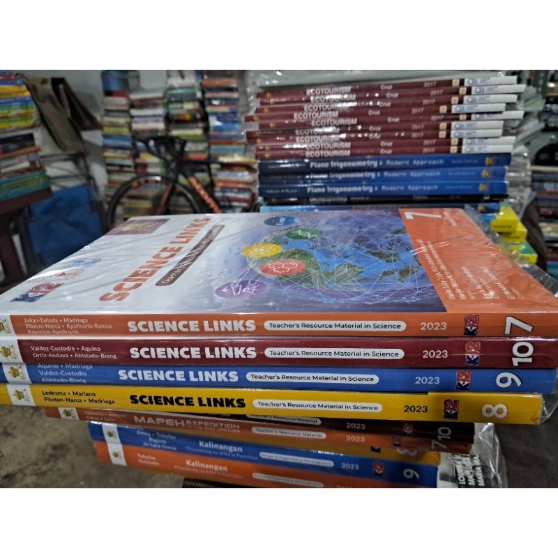 Science Link 2023 grade 7 8 9 10 Teachers guide and Answer key | Shopee ...