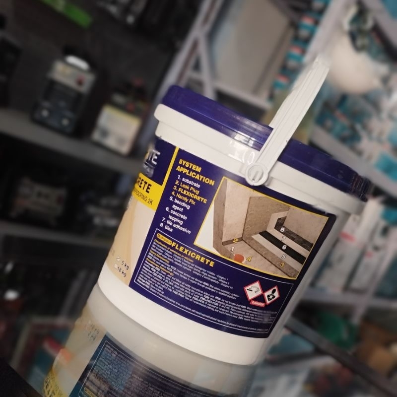 Buildrite Flexicrete - Flexible Cementitious Waterproofing (5kg-18kg) | Shopee Philippines