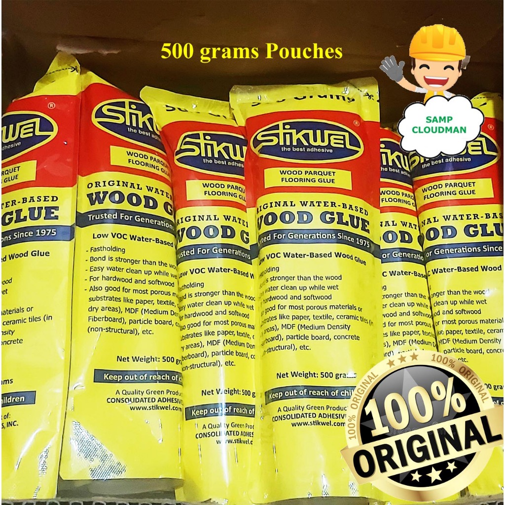Wholesale Stikwel Wood Glue 500g Original Water Based 500 grams Pouch ...