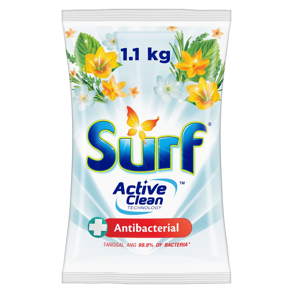 Surf Powder Detergent Antibacterial 1.1Kg | Shopee Philippines