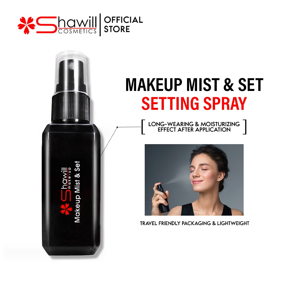 Shawill 6H Long Wearing Primer and Setting Spray Facial Setting Mist ...