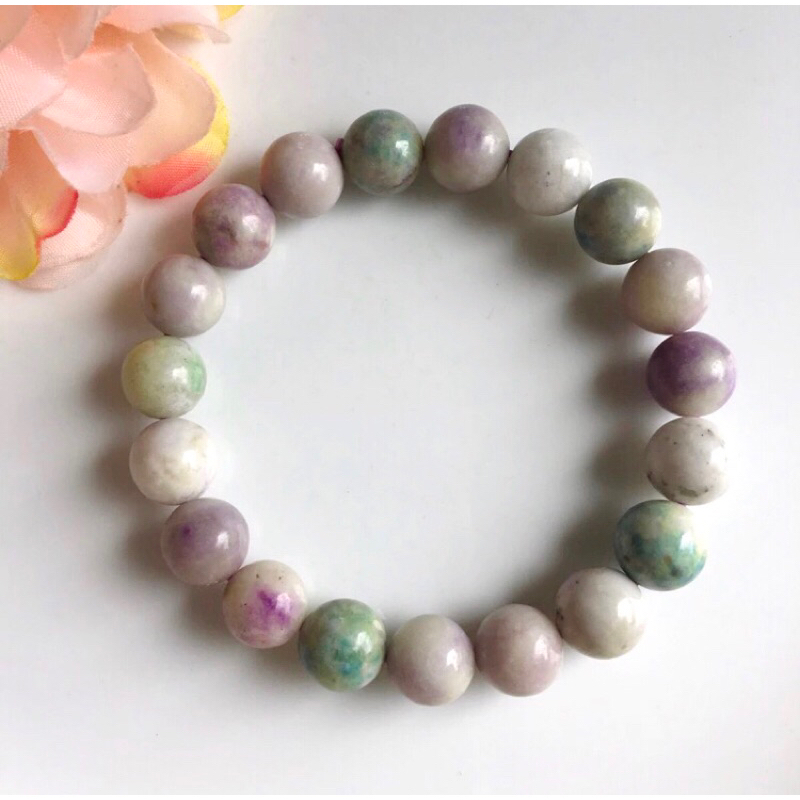 Hackmanite Natural Crystal Stone Bracelets ( UV Reactive ) | Shopee ...