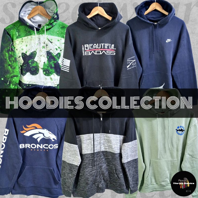 HOODIES COLLECTION SET - B( Preloved/ Thrifrted) | Shopee Philippines