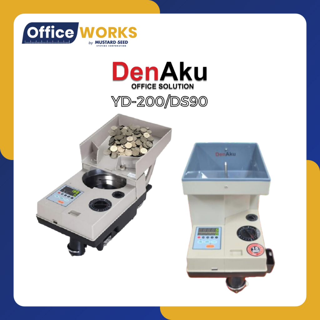 DENAKU Heavy Duty Coin Counter YD-200/DS90 | Shopee Philippines