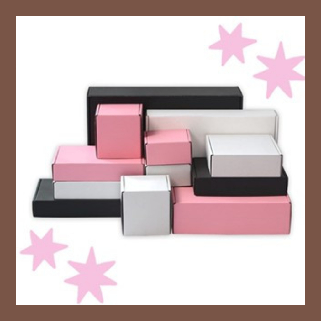 RADTColorful Carton box corrugated cardboard packaging Different colors ...
