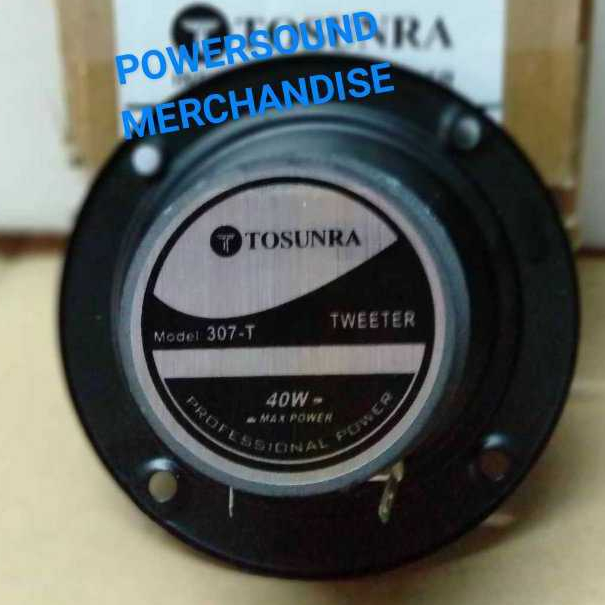 Tosunra Tweeter speaker 307-T 3" inches double magnet 40 watts | Shopee ...