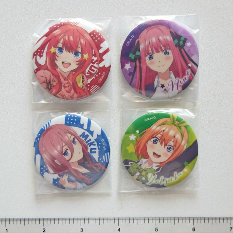 Anime Pin Badge - Quintessential Quintuplets - Official merchandise ...