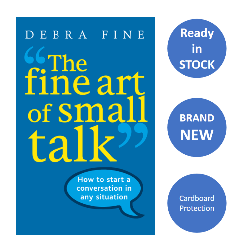 The Fine Art of Small Talk DEBRA FINE ENGLISH paperback book | Shopee ...