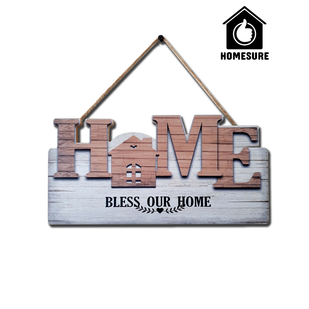 Door Signage Design Ready to hang Wood Hanging Wall Decor 15cm x 30cm ...