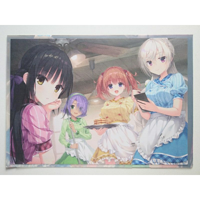 Cafe Stella (Yuzusoft) Clearfile Folder + visual/artwork poster ...