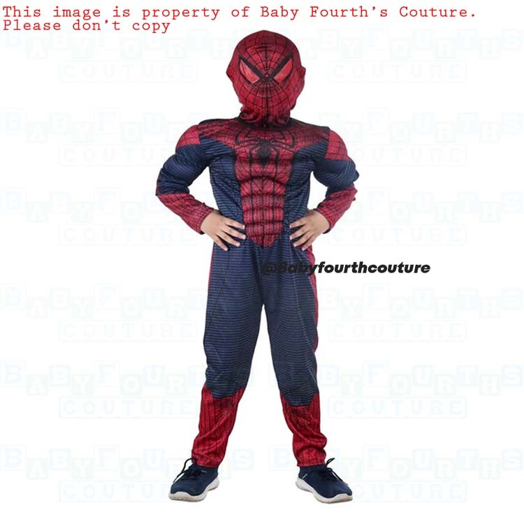 COD Spider Man Muscle Costume for Kids | Shopee Philippines