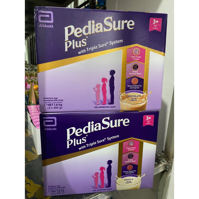 Lowest Price‼️ Pediasure Plus 3+ Vanilla OR Choco 1.8Kg | Shopee ...