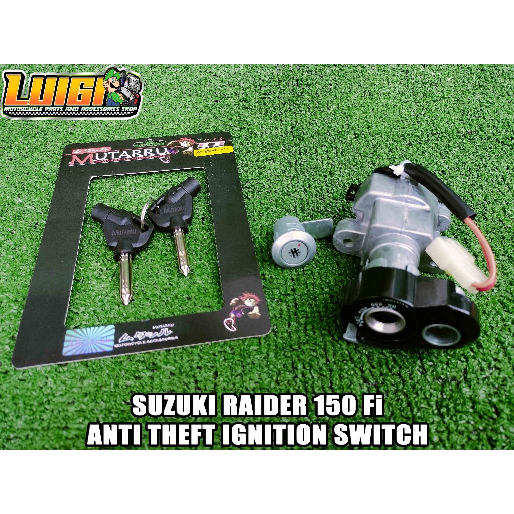 MUTARRU SUZUKI RAIDER 150 Fi ANTI THEFT IGNITION SWITCH FLOWER TYPE ...