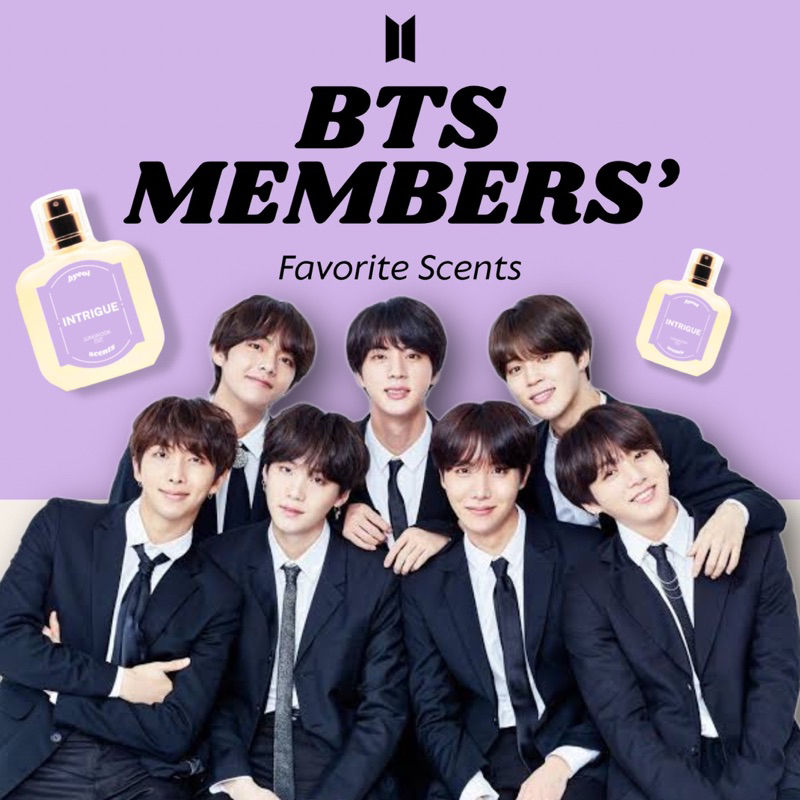 BTS Favorite Scents | Byeol Scents Inspired Perfume | Long-Lasting ...