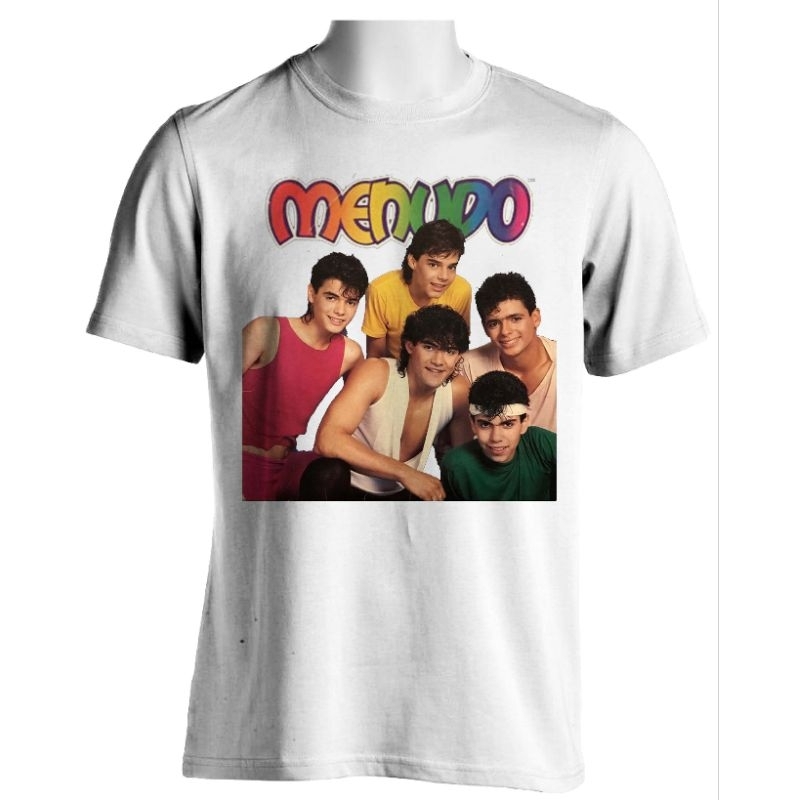 MENUDO ROCK BAND TSHIRT | Shopee Philippines