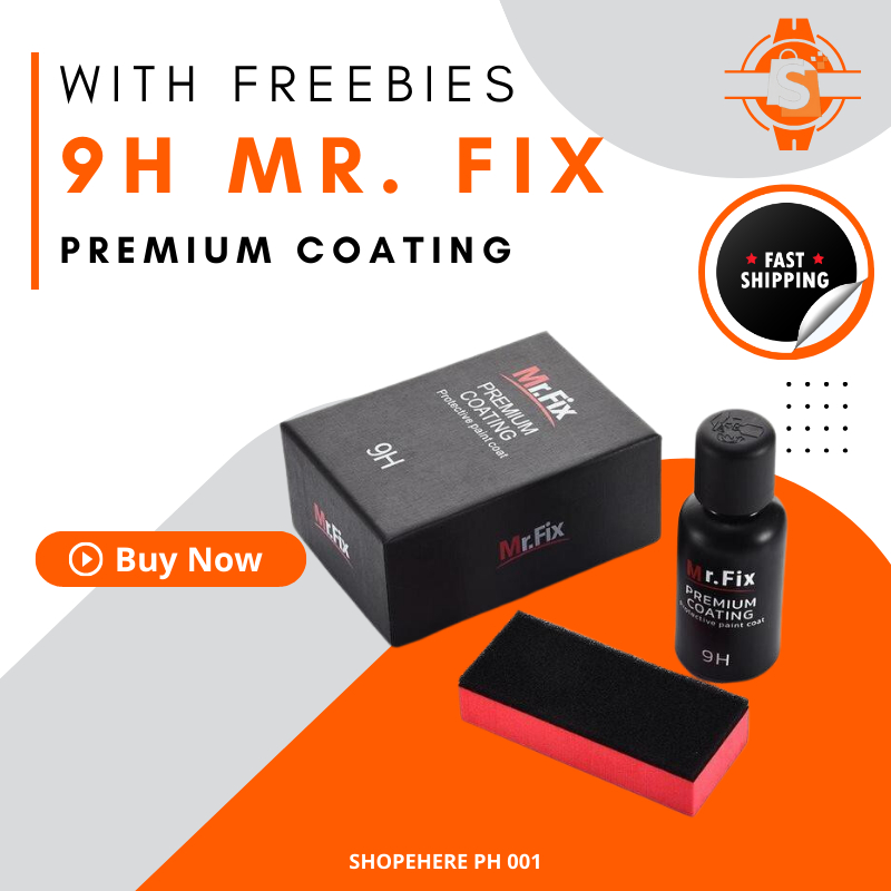 Mr. Fix 9H Nano Ceramic Premium Coating High Glossy Ceramic Anti-Scratch Car | Shopee Philippines