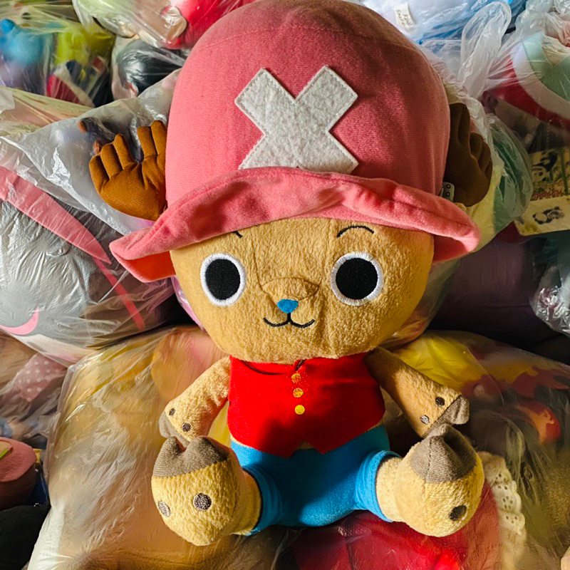 One Piece Chopper x Luffy plush with flaws | Shopee Philippines
