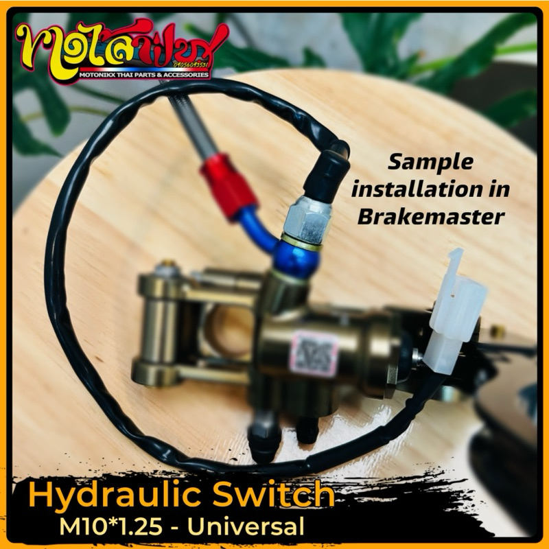 HYDRAULIC SWITCH / Tail Light Switch / Brake Light for Brake masters 1. ...