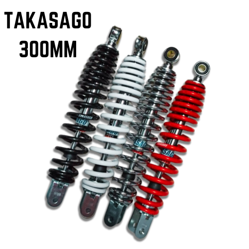 Takasago Rear Shock Suspension For 300mm Mio/Click/Skydrive/Beat/Sip125 ...
