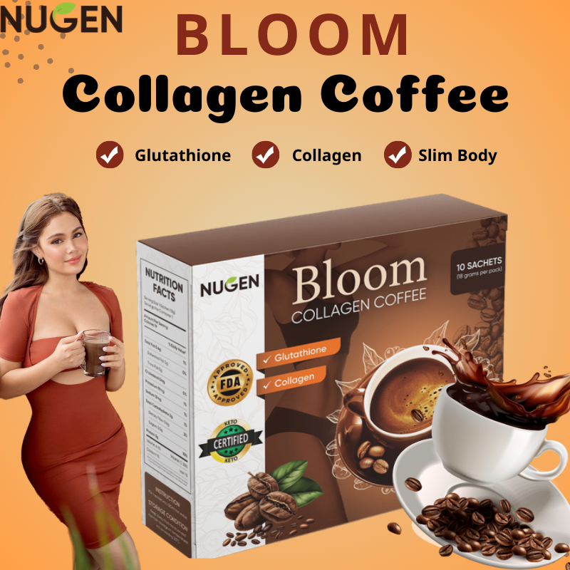[AVAILABLE] NUGEN Bloom Collagen Coffee Original 100% Robusta Collagen ...