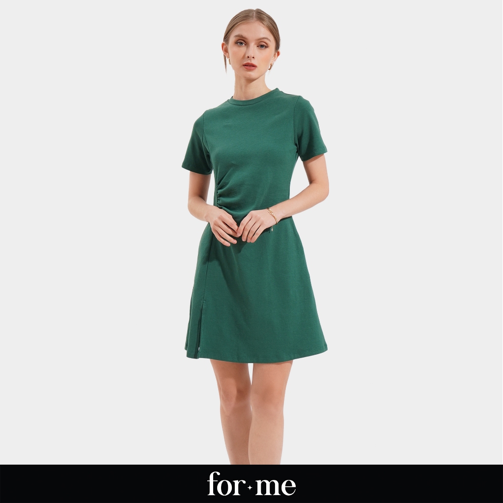 ForMe Knit Dress for Women (Green) | Shopee Philippines
