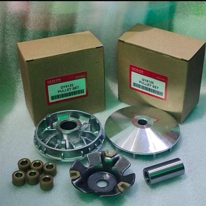 Pulley Set Gy6125/150 , Rusi EasyRide , Gala , Pasion , Royal , Flair ...