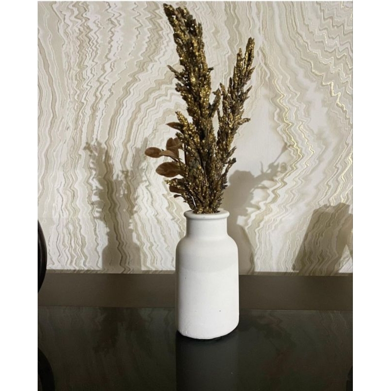 Mini / Small Nordic style bottleneck flower pot for home decor & dried ...