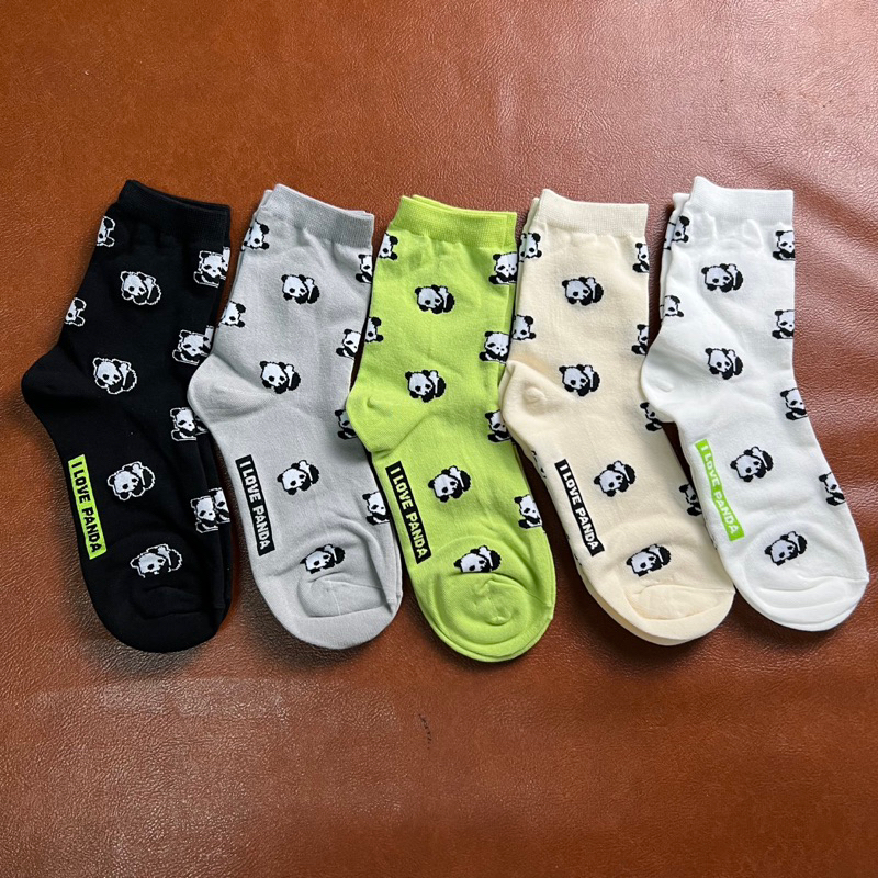 Korean Socks - Panda Scattered Socks - Iconic Socks | Shopee Philippines