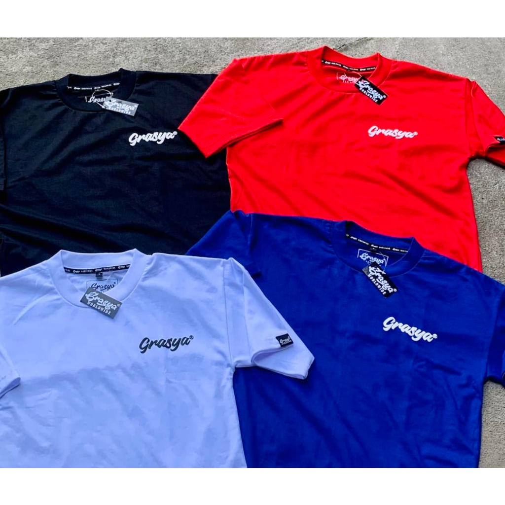 GRASYA WORLDWIDE SHIRT | ALL COLORS AVAILABLE | Shopee Philippines