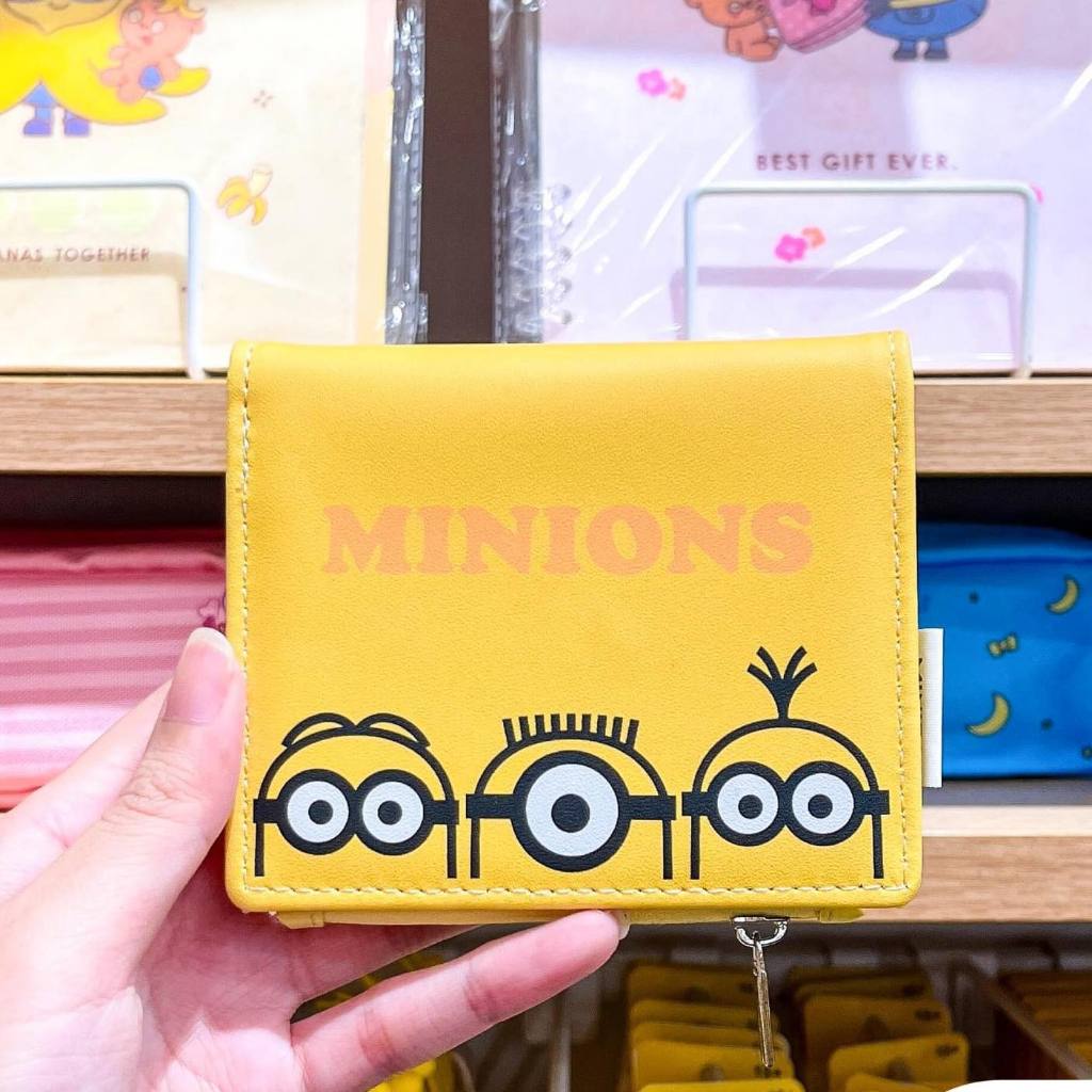 ️ ORIGINAL Minions Bifold Wallet (Yellow) ️by Miniso | Shopee Philippines
