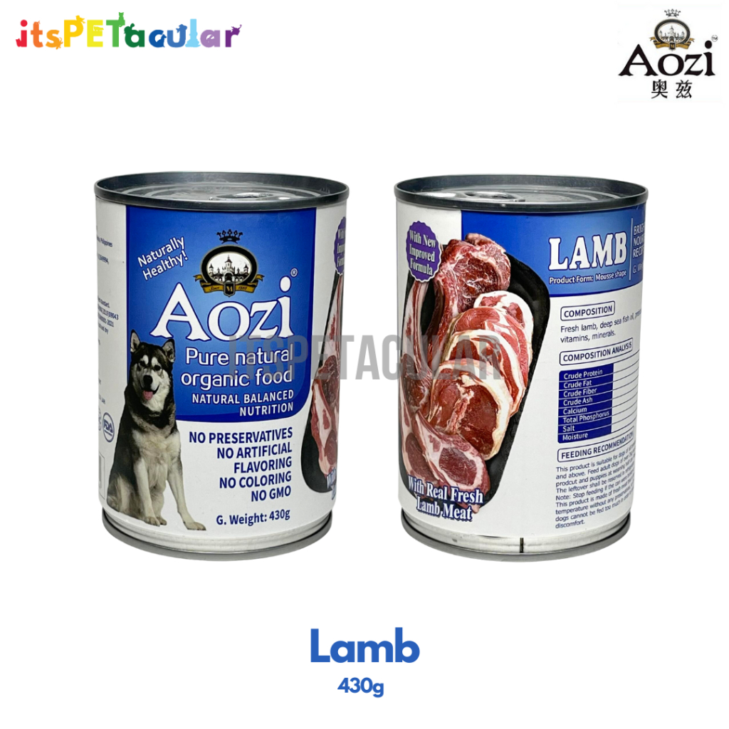 Aozi Wet Dog Food in Can 430g | Shopee Philippines